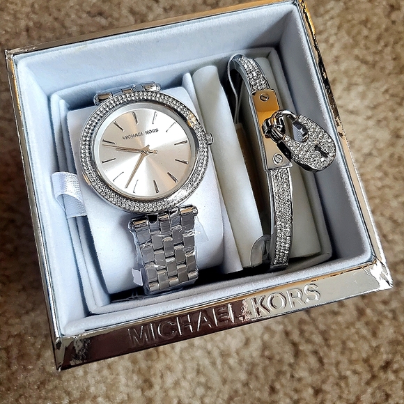 MICHAEL Michael Kors | Accessories | Nwt Michael Kors Watch And Bangle ...